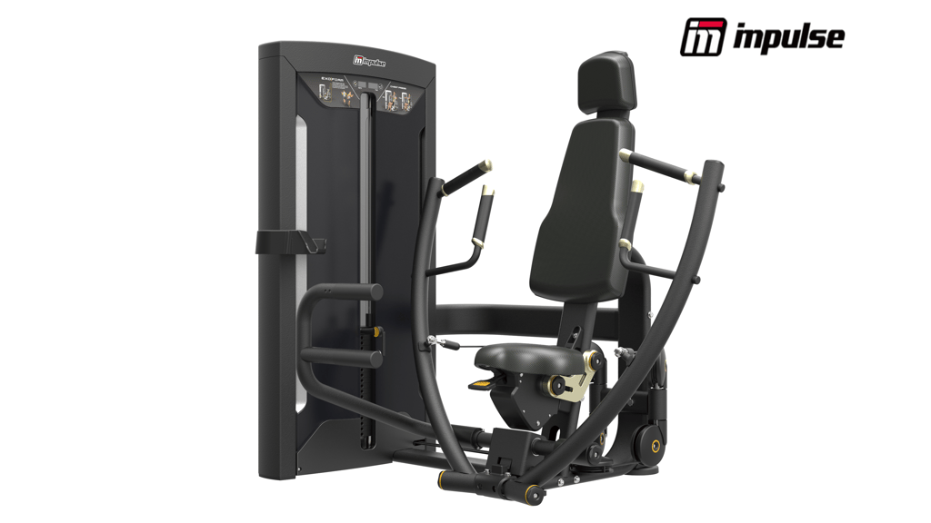 Impulse FE9701 Chest Press | Commercial Strength Machine for Chest & Upper Body Workouts ...