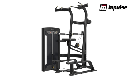 Impulse FE9720 Weight Assisted Chin/Dip Combo | Commercial Upper Body ...