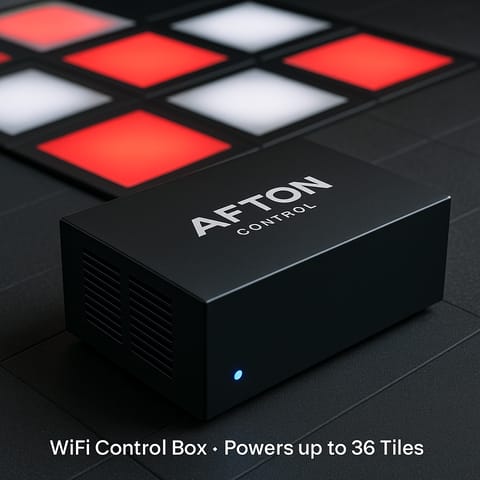WiFi Control Box for Afton Interactive Tiles – Expand to 36 Tile Systems