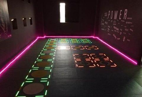 Interactive Fitness Tiles by Afton – LED Smart Training Tiles India